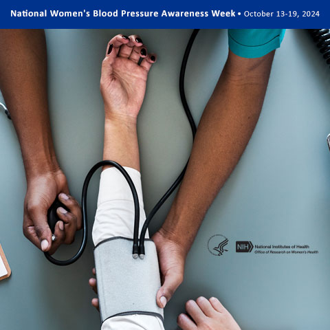 Women with high blood pressure store